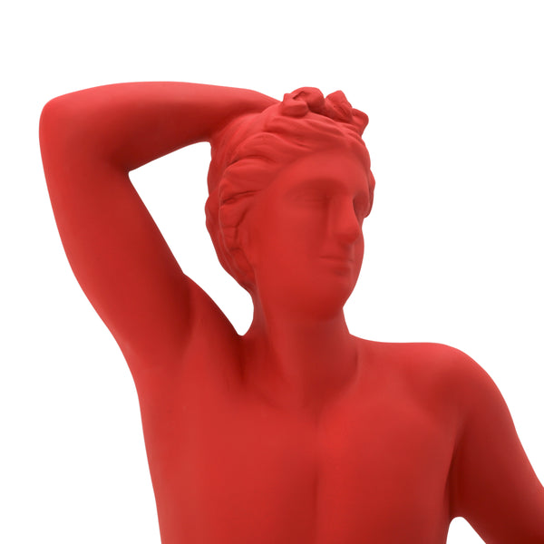 Large Matte Red Nude Statue Gil And Roy Props