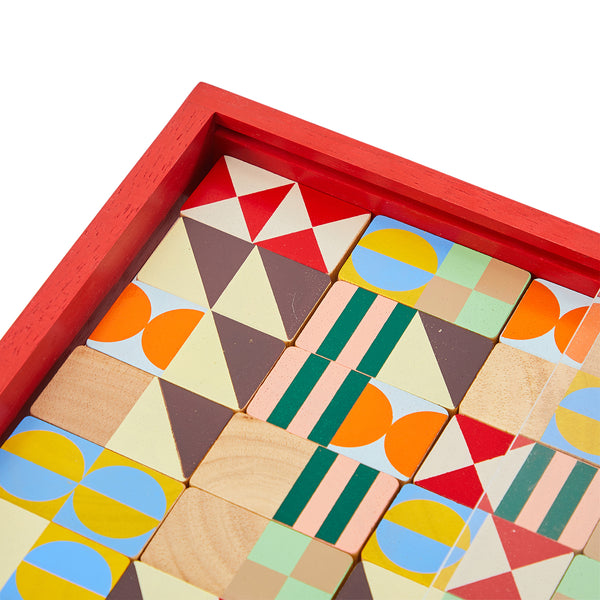 Red Square Colorful Board Game (A+D) - Gil & Roy Props