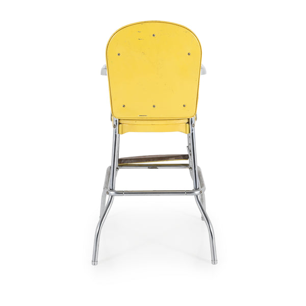 Yellow Metal High Chair - Gil & Roy Props