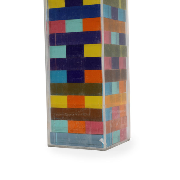 Multi-Colored Acrylic Jenga Set (A+D) - Gil & Roy Props