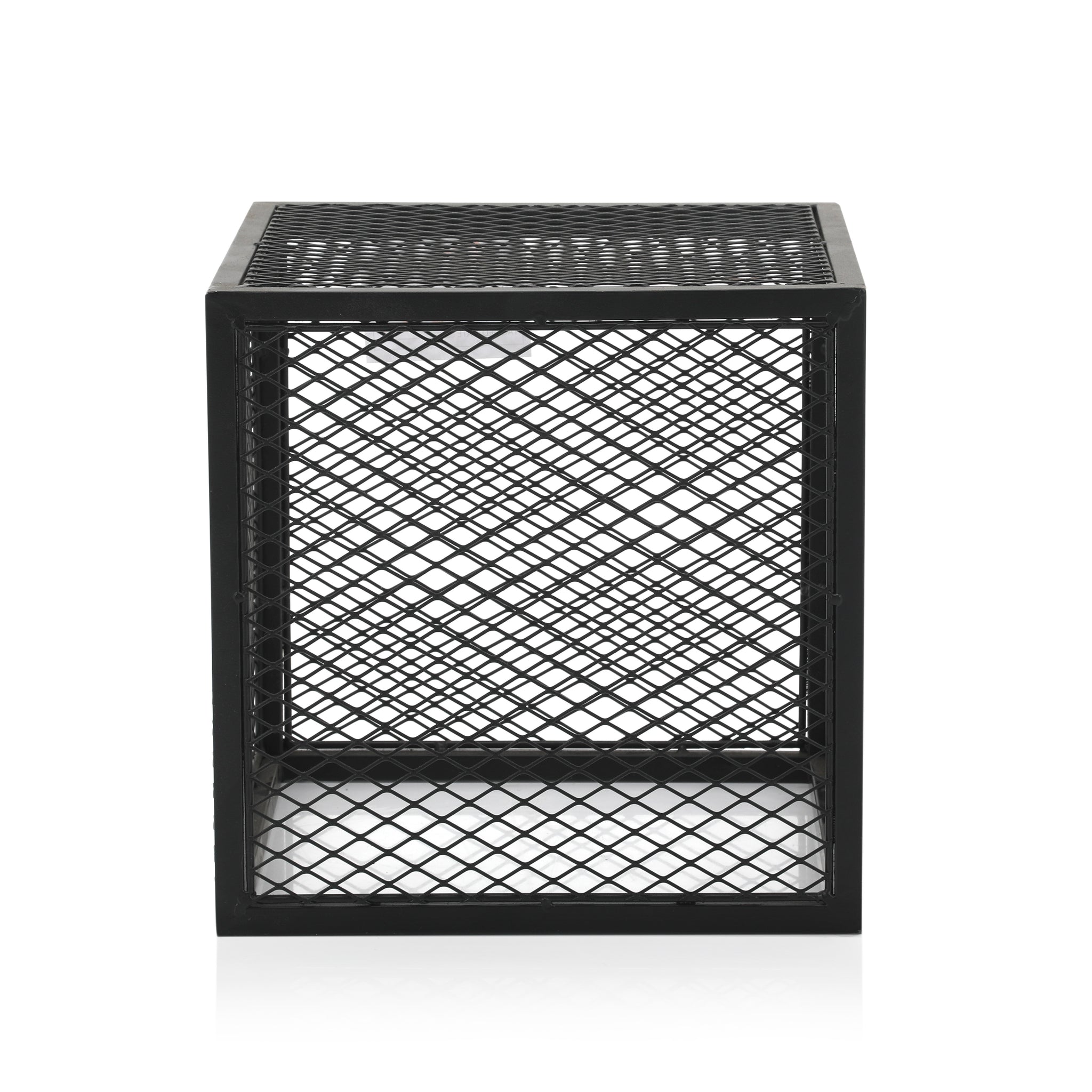 Black Grate Metal Display Box - Gil & Roy Props