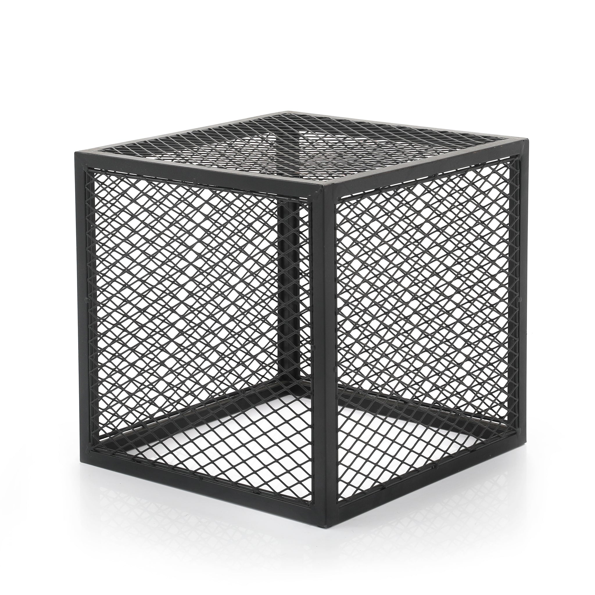 Black Grate Metal Display Box - Gil & Roy Props