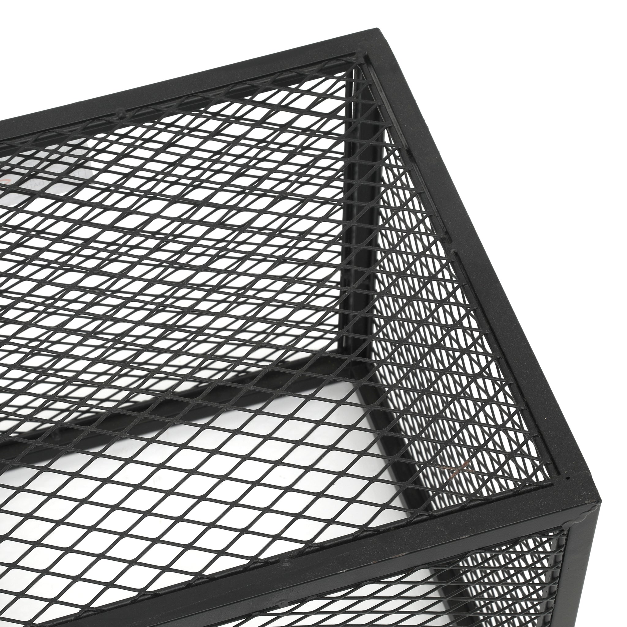 Black Grate Metal Display Box - Gil & Roy Props