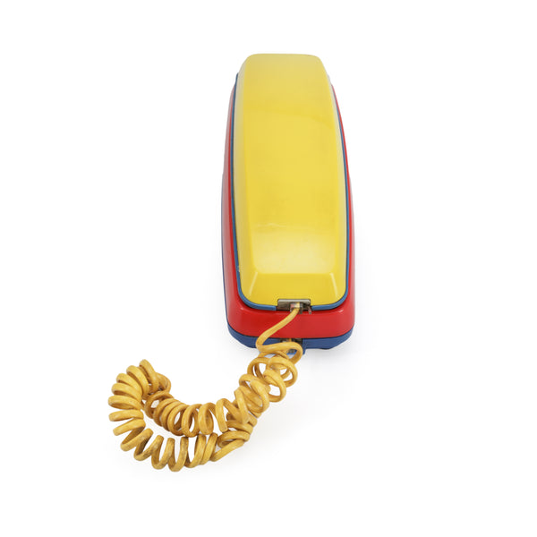 Yellow Red & Blue Retro Phone - Gil & Roy Props