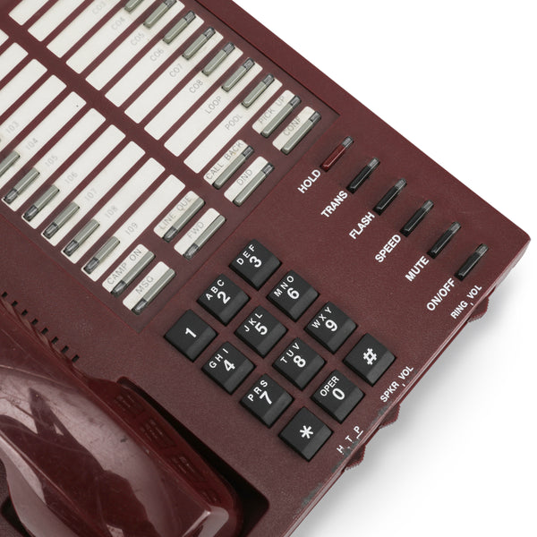 Dark Red Multi Line Office Phone - Gil & Roy Props