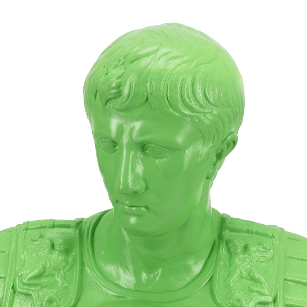 Julius Caesar Green Stone Bust - Gil & Roy Props