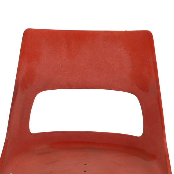 Orange Tandem Outdoor Bench - Gil & Roy Props