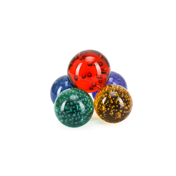 Green Glass Paperweight Sphere (A+D) - Gil & Roy Props