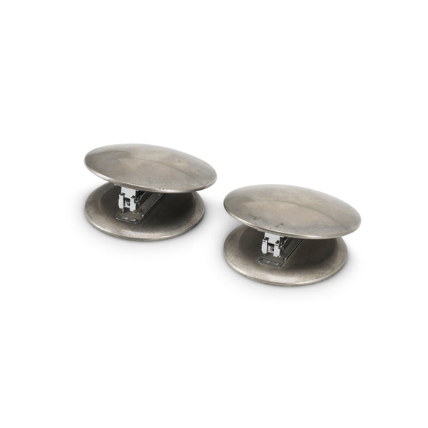 Round Silver Stapler - Gil & Roy Props
