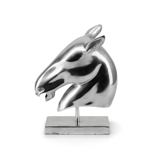Chrome Horse Bust (A+D) - Gil & Roy Props