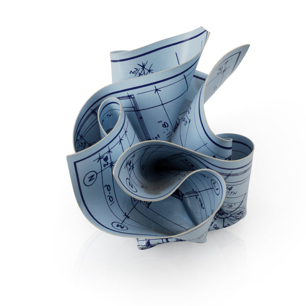 Faux Crumpled Blueprint - Gil & Roy Props