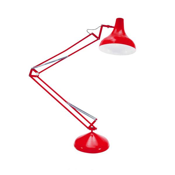 Red Luxo Giant Oversize Floor Lamp - Gil & Roy Props
