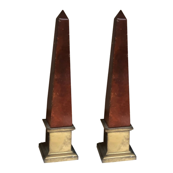 Red Gold Obelisk - Gil & Roy Props