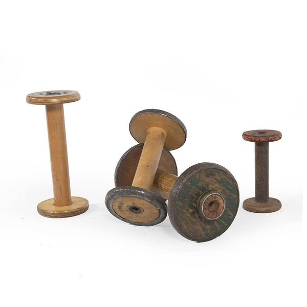 Wood Light Oversized Thread Spool No. 3 (A+D) - Gil & Roy Props