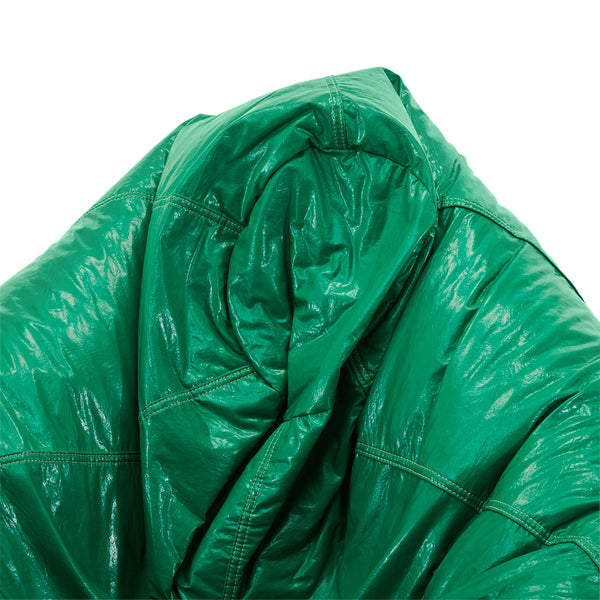 Green Vinyl Bean Bag - Gil & Roy Props
