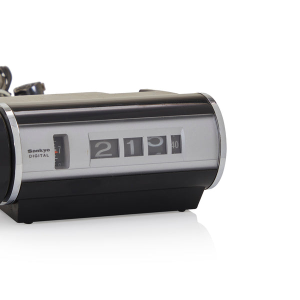 Black Cylinder Alarm Clock - Gil & Roy Props