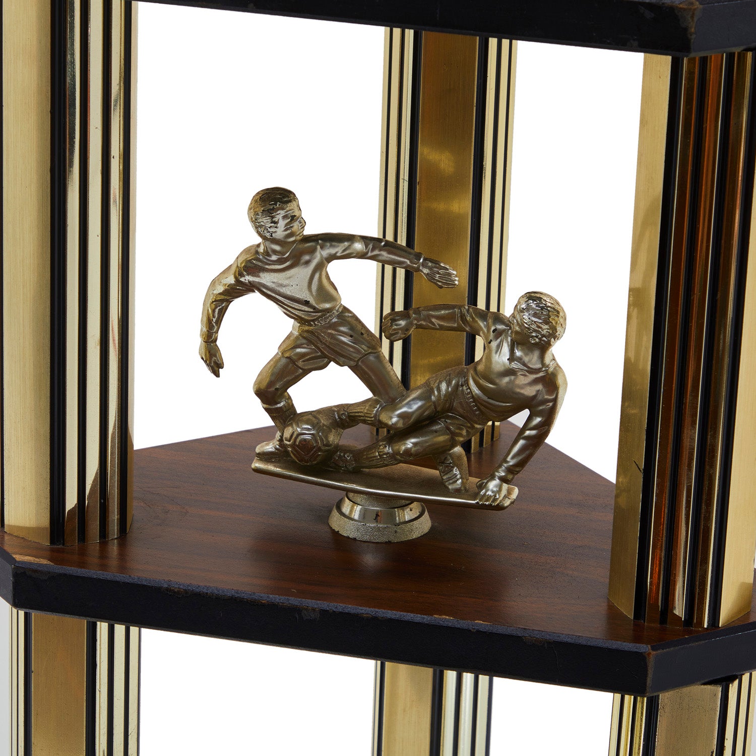 Three-Tiered Trophy 1993 Soccer - Gil & Roy Props