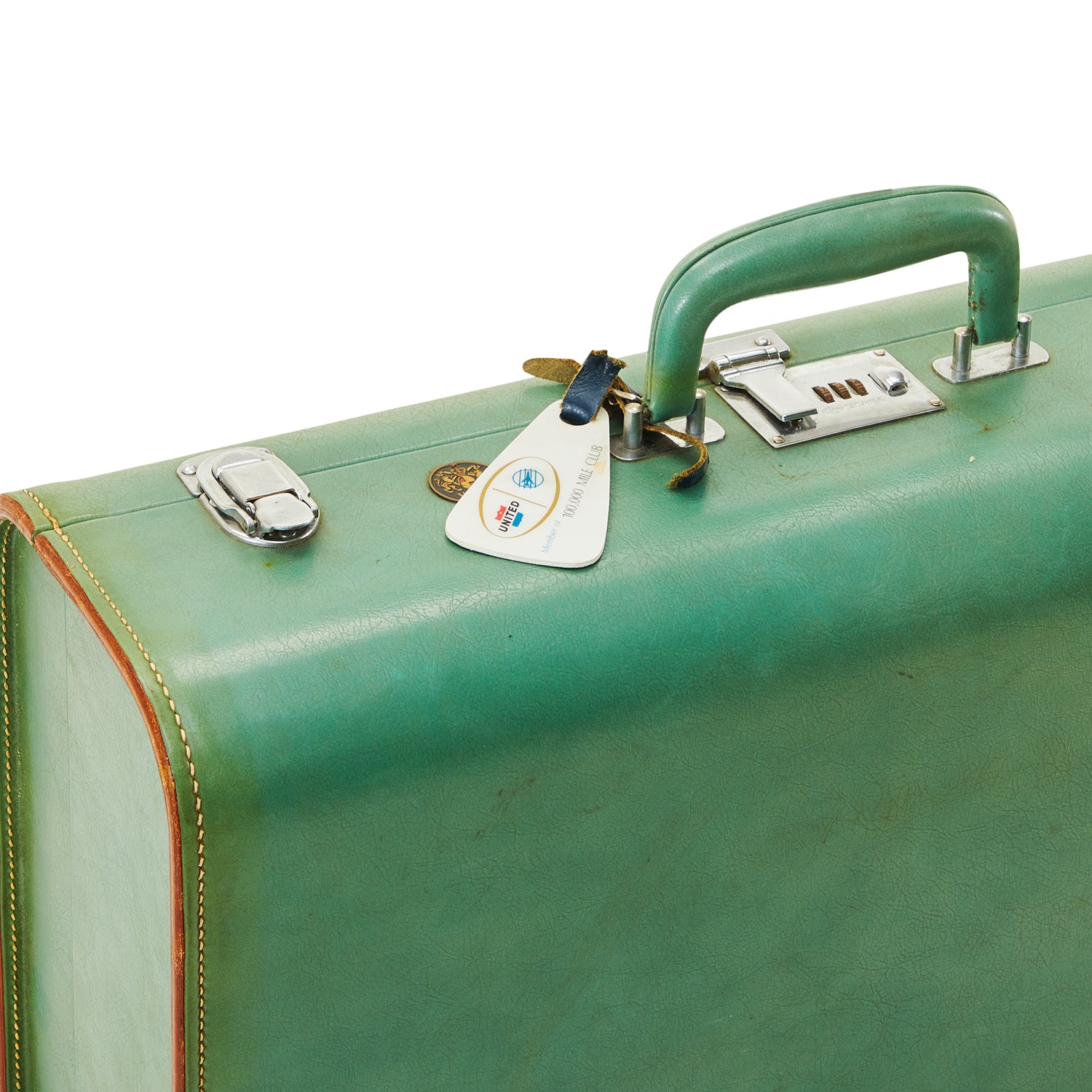 Green Hard Shell Suitcase Small - Gil & Roy Props
