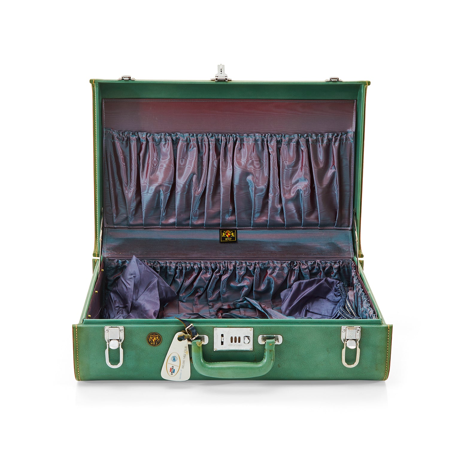 Green Hard Shell Suitcase Small - Gil & Roy Props
