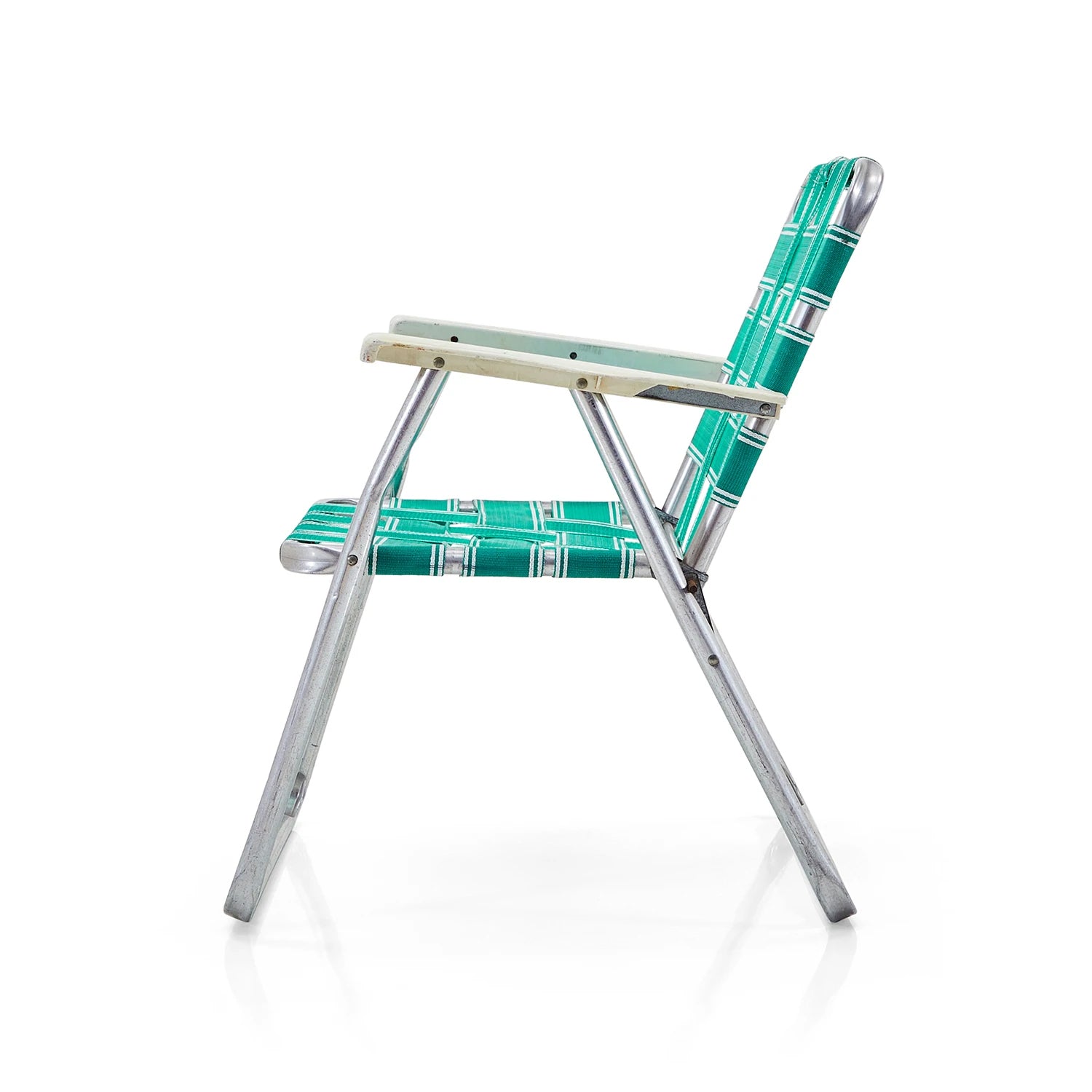 Green Aqua Folding Lawn Chair - Gil & Roy Props