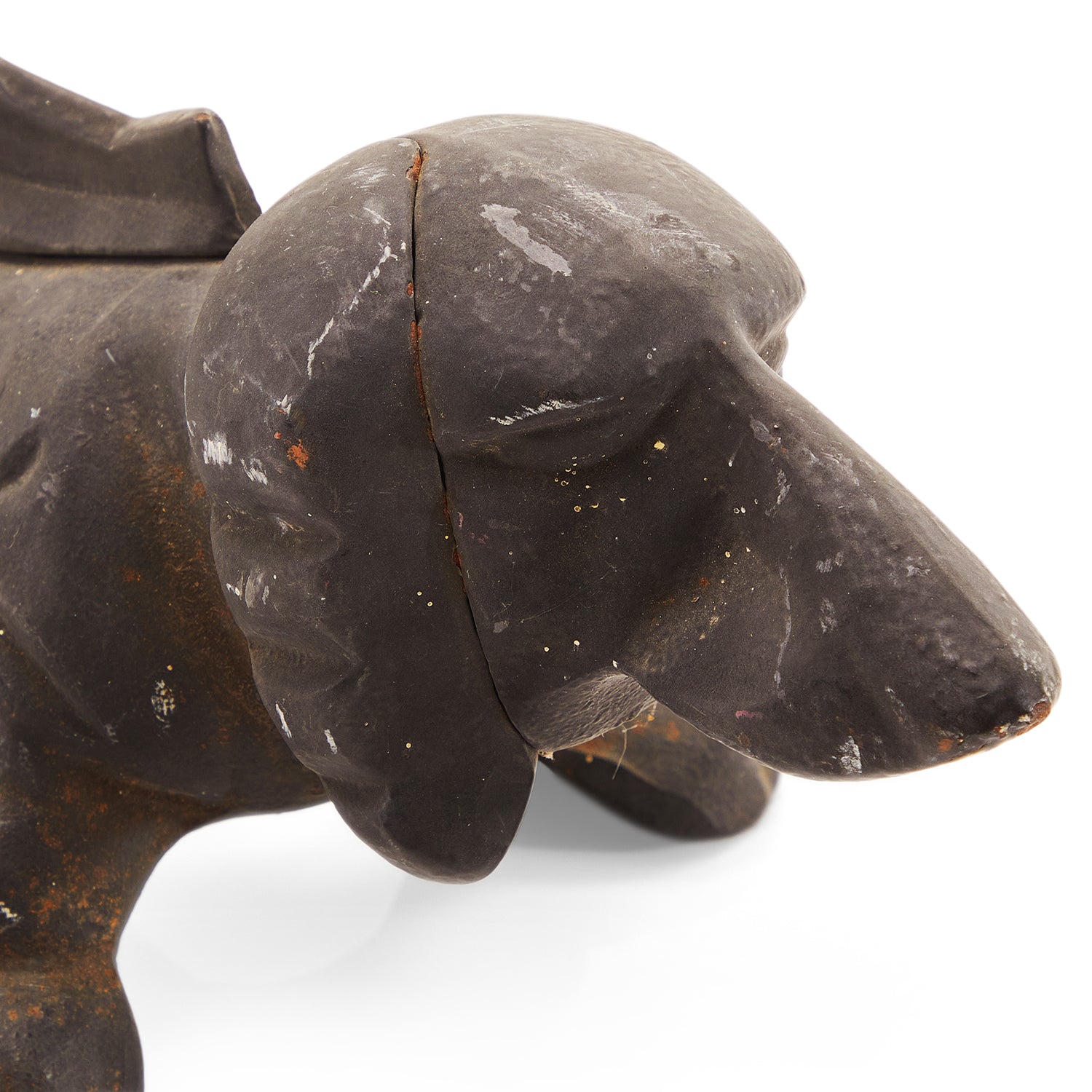 Brown Metal Wiener Dog Boot Scraper - Gil & Roy Props
