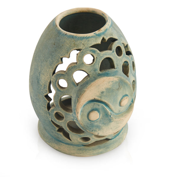 Ceramic Yin Yang Tea Light Holder (A+D) - Gil & Roy Props