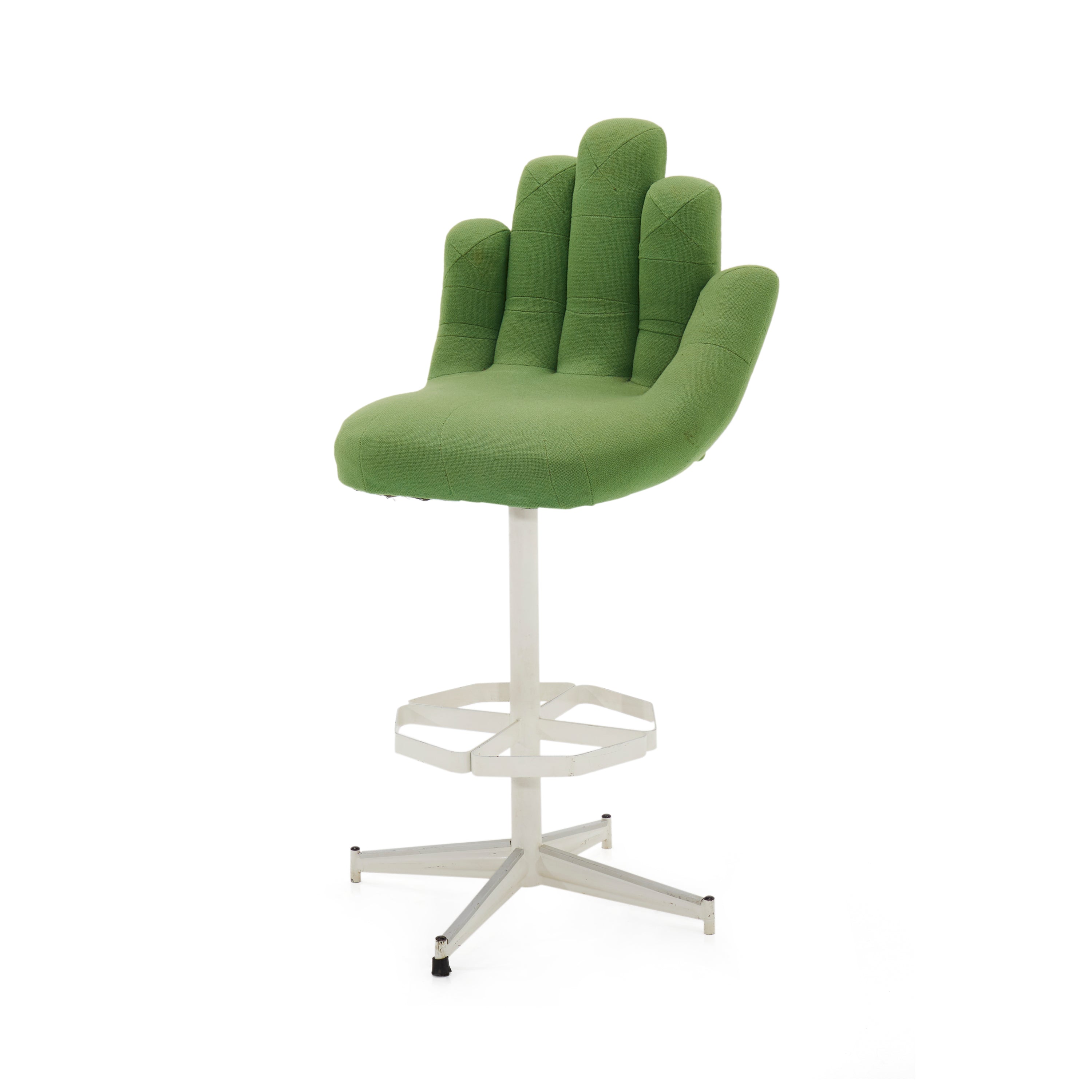 Green Hand Bar Stool - Gil & Roy Props