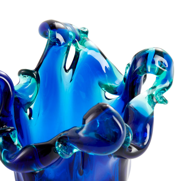 Small Aqua Splash Dish - Gil & Roy Props