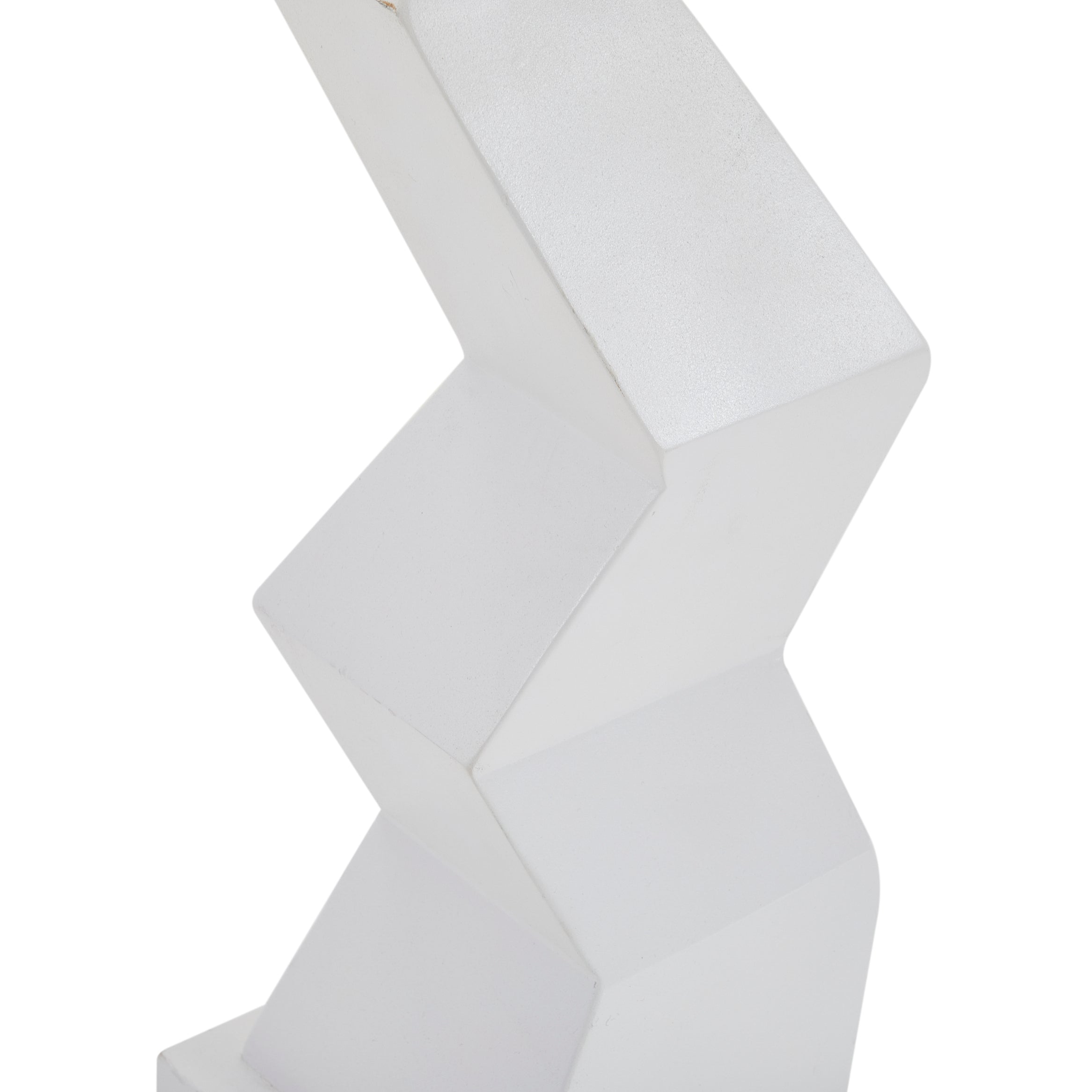 White Lightning Bolt Floor Statue - Gil & Roy Props