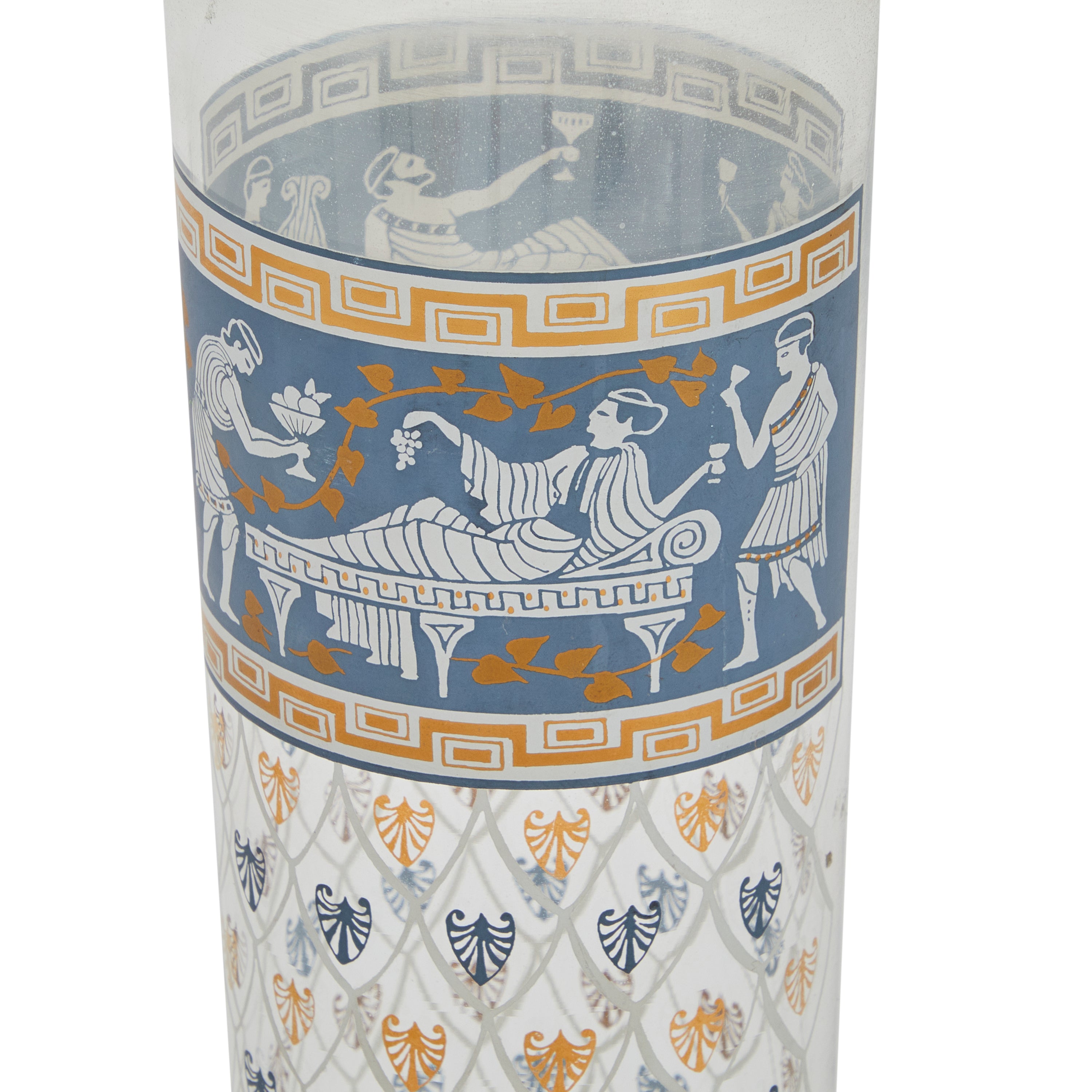 Glass Etruscan Pattern Decanter - Gil & Roy Props