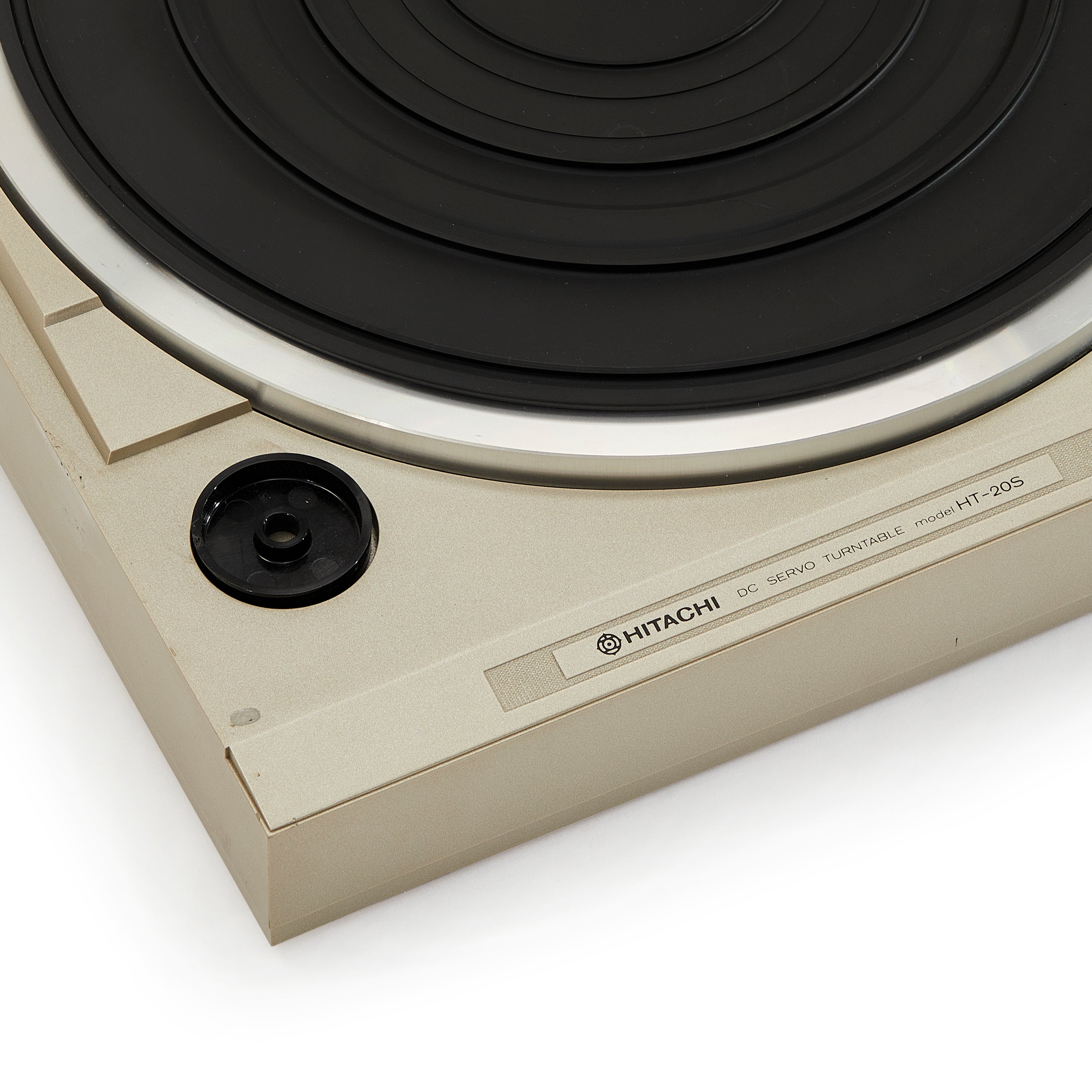 Beige Hitachi HT-20S Turntable - Gil & Roy Props