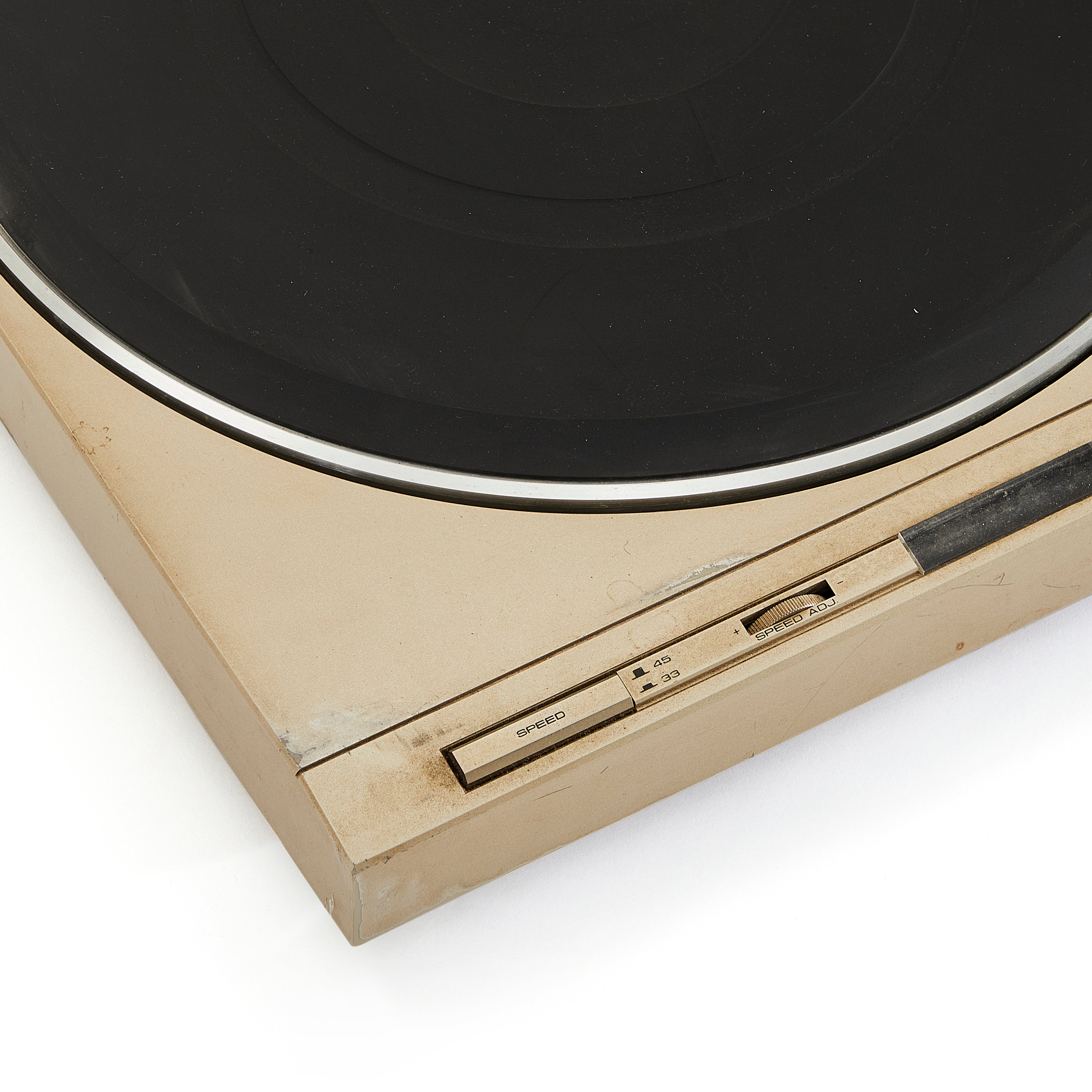Beige Pioneer PL-5 Turntable - Gil & Roy Props
