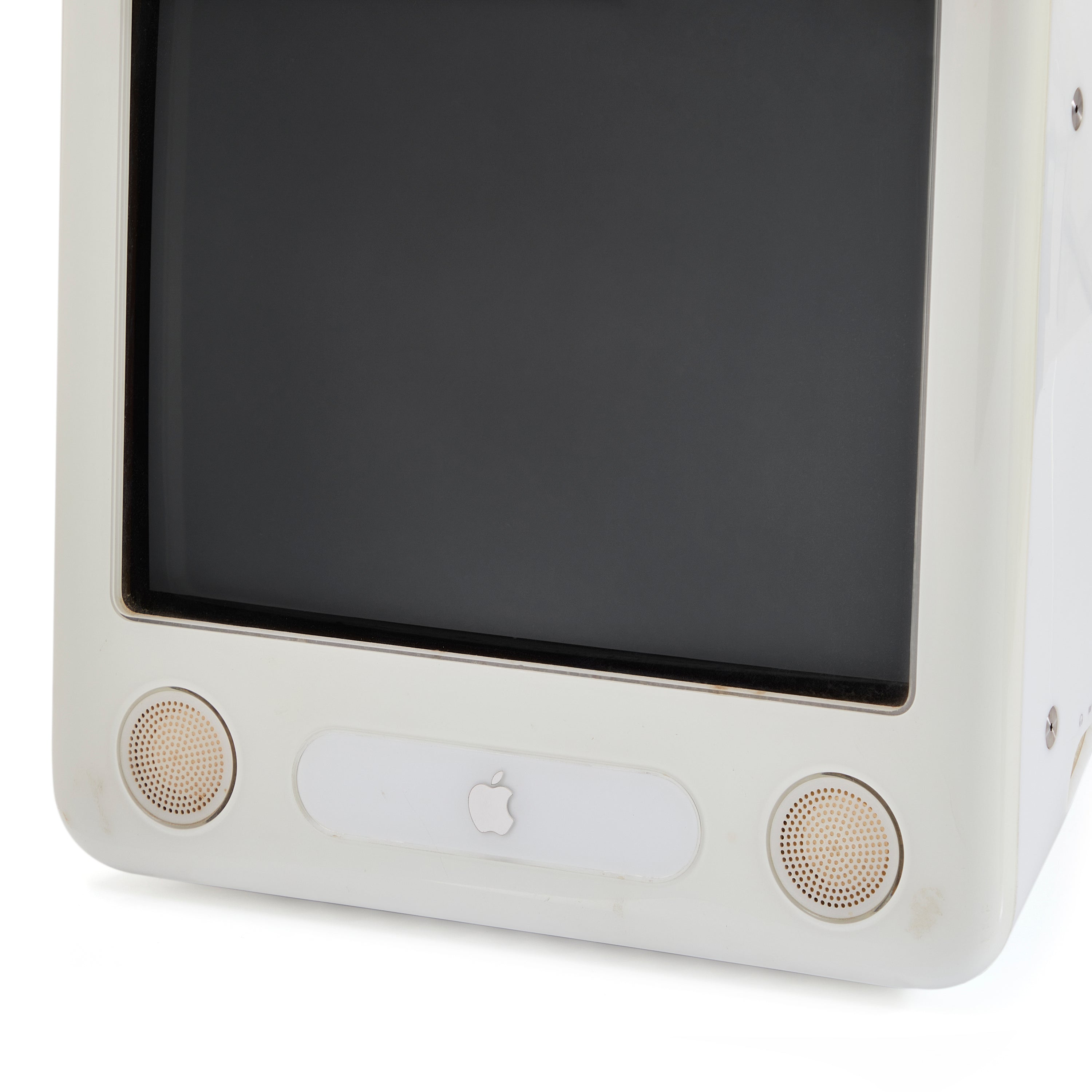 White eMac Apple Desktop Computer - Gil & Roy Props