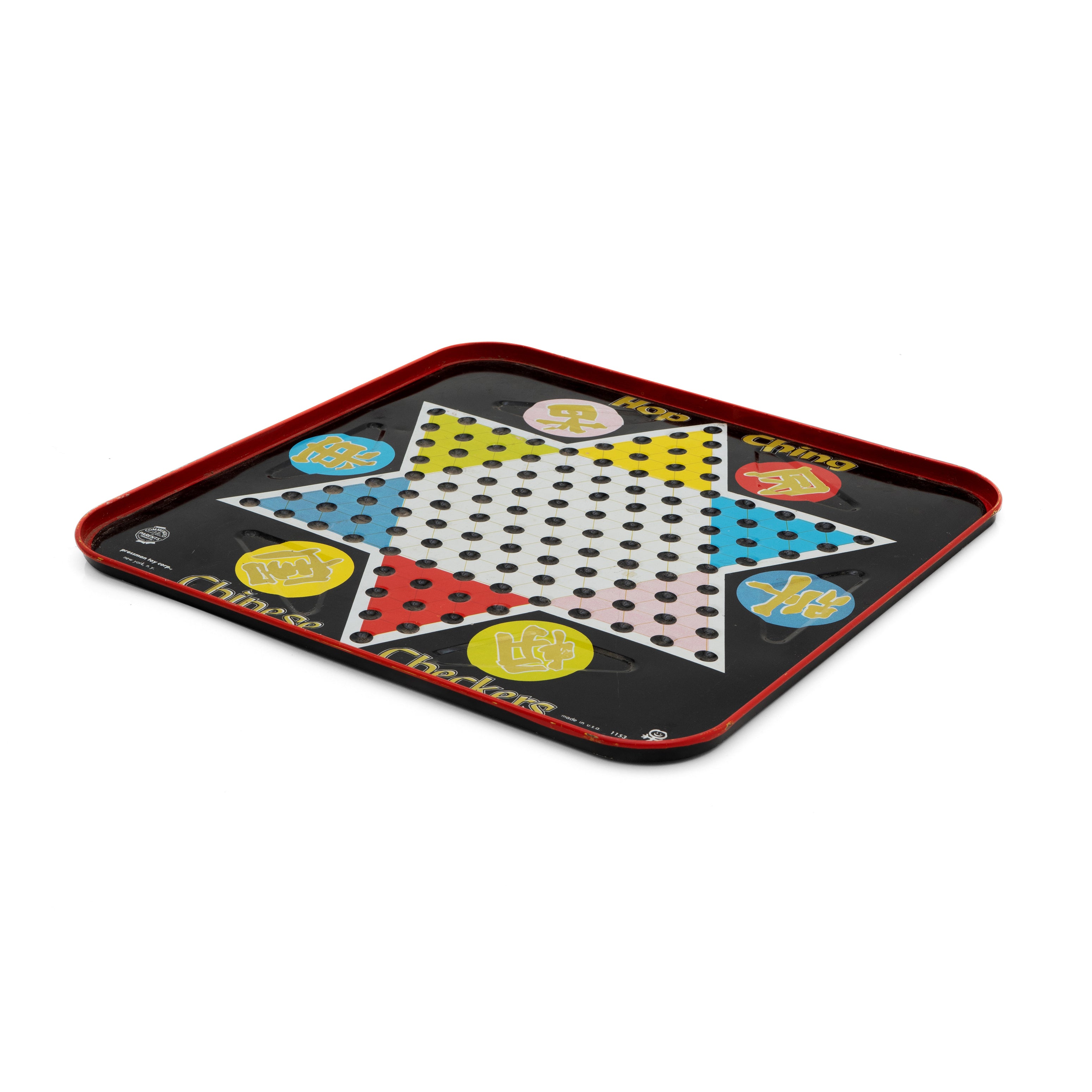 Black & Red Chinese Checkers Board - Gil & Roy Props