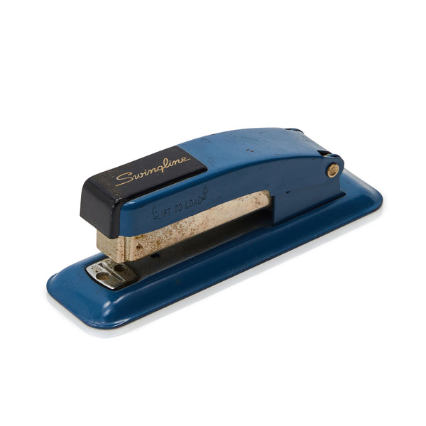 Blue Metal Vintage Stapler - Gil & Roy Props