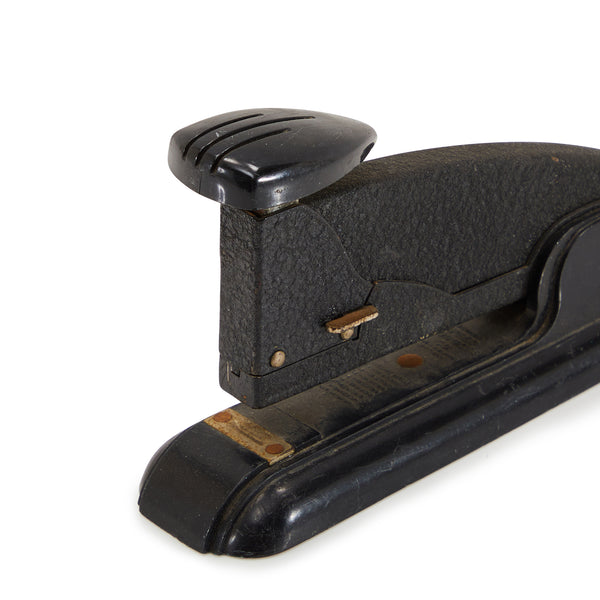 Black Vintage Metal Stapler - Gil & Roy Props