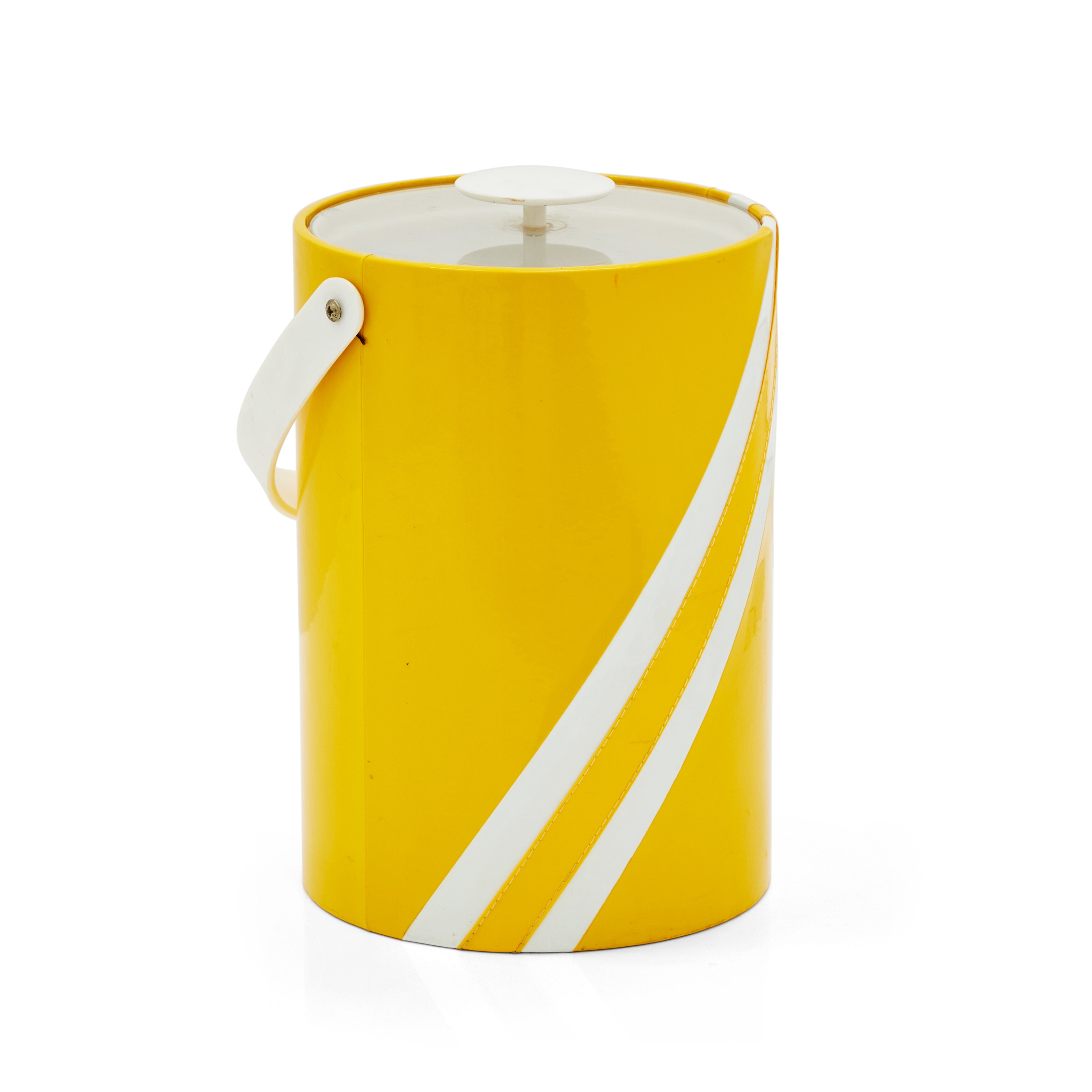 Yellow Round Ice Cooler - Gil & Roy Props
