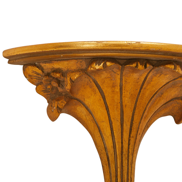 Gold Wall Pedestal - Gil & Roy Props