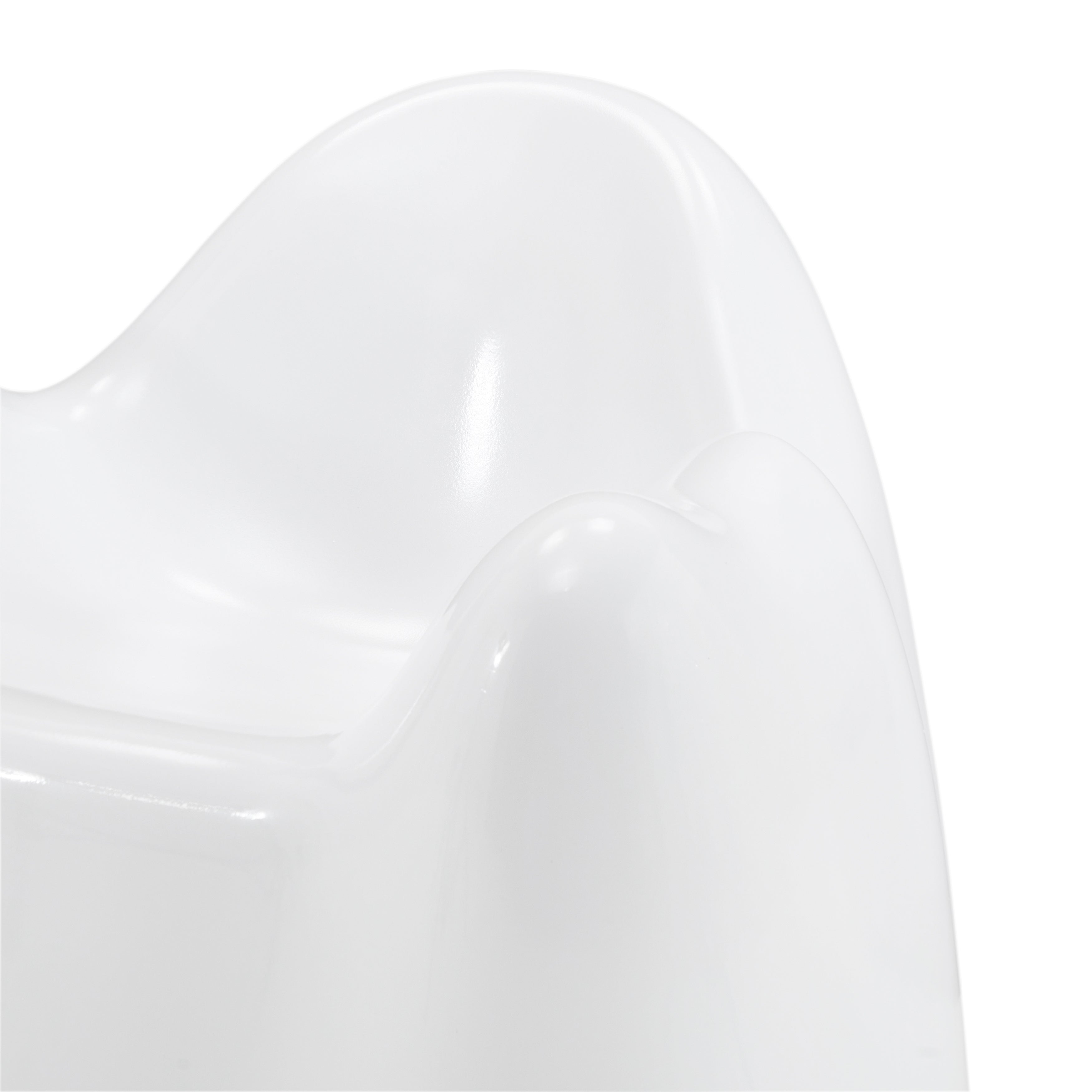 White Wendell Castle Molar Chair - Gil & Roy Props