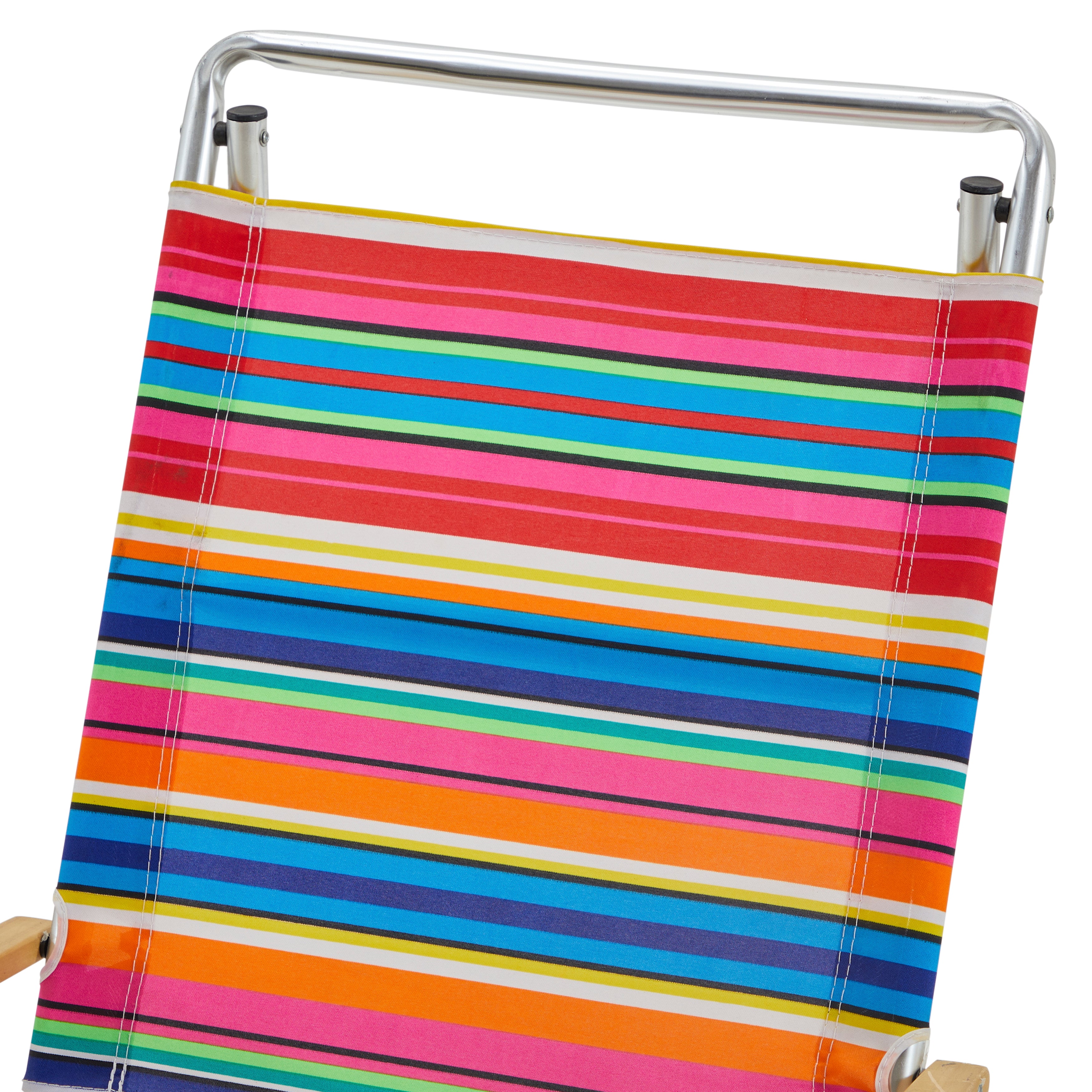 Multicolor Rainbow Folding Beach Chair - Gil & Roy Props