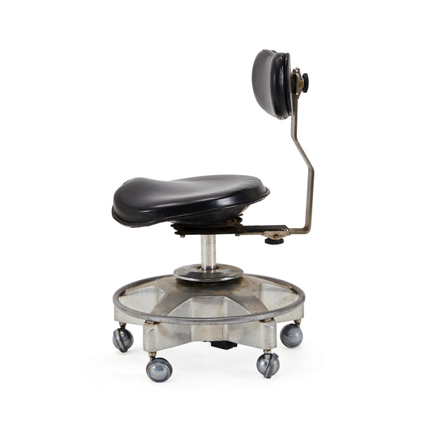 Black Optometrist Chair - Gil & Roy Props