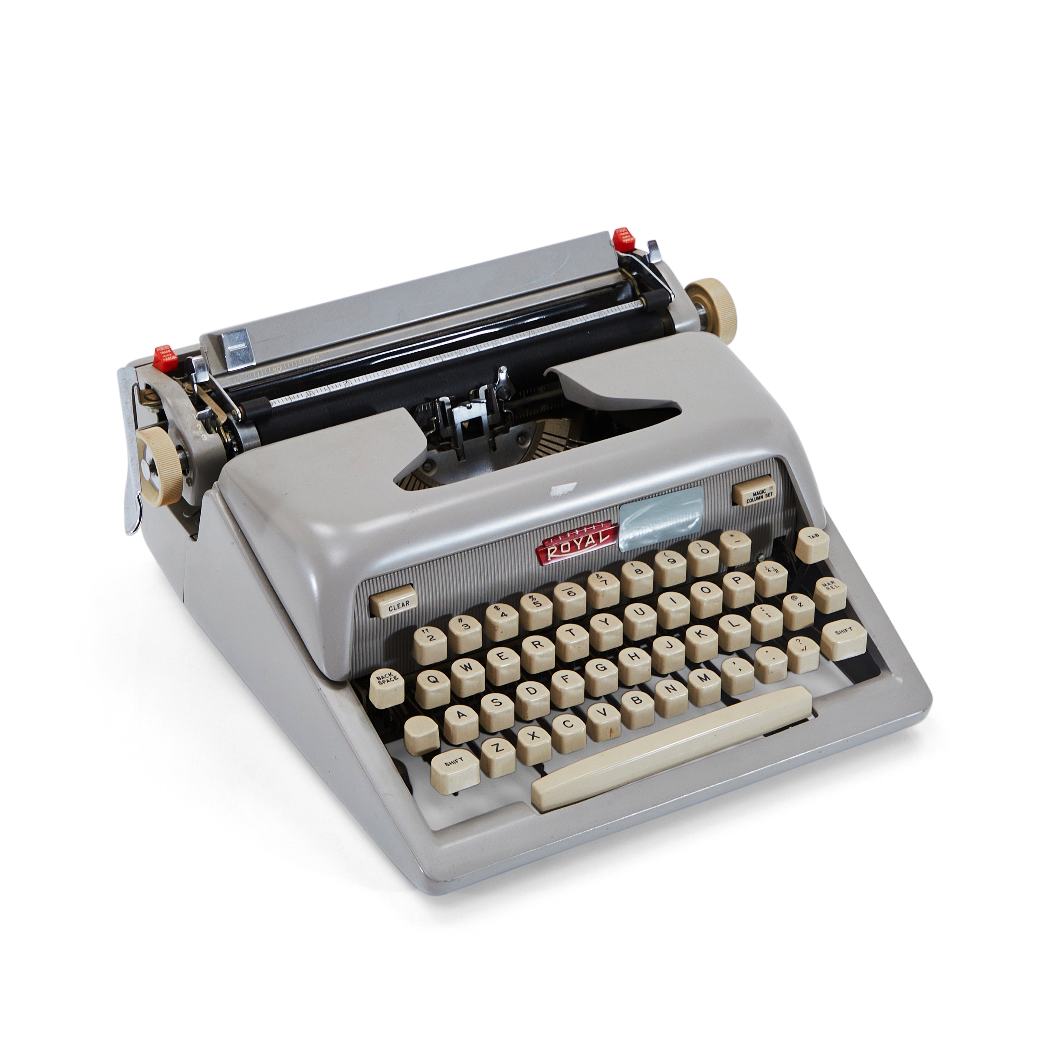 Grey Royal Typewriter - Gil & Roy Props