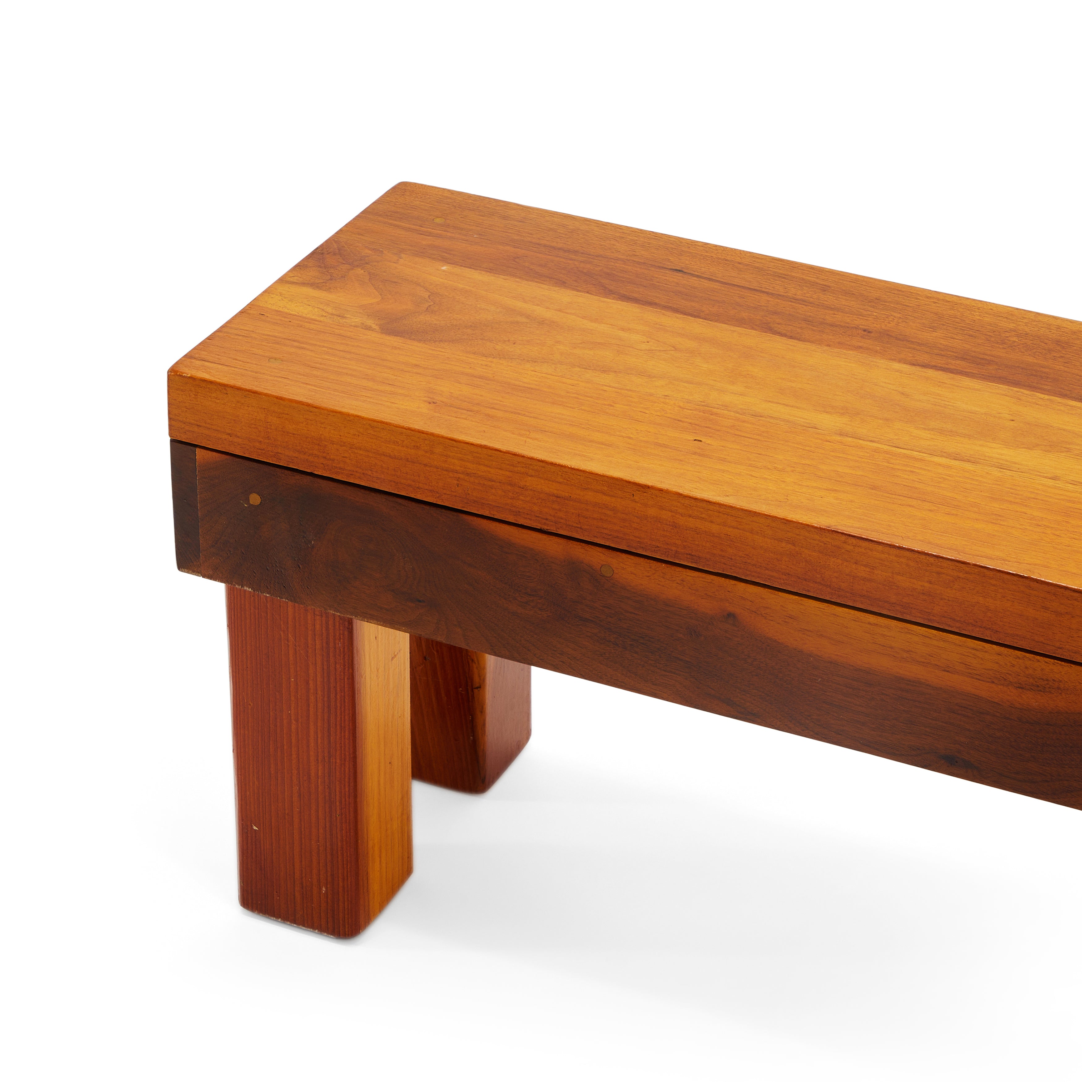 Wood Extra Long Modern Bench - Gil & Roy Props