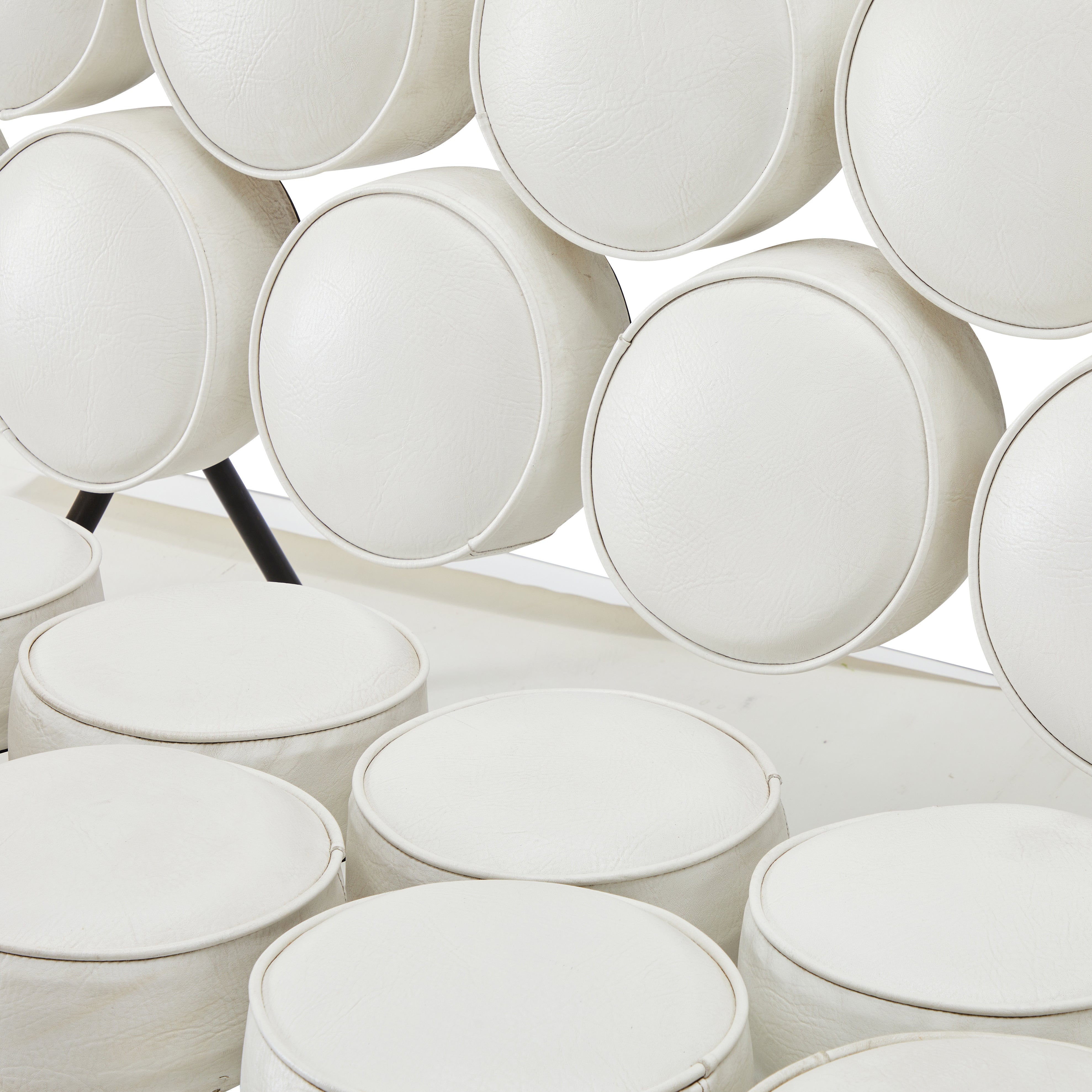 White Marshmallow Couch - Gil & Roy Props