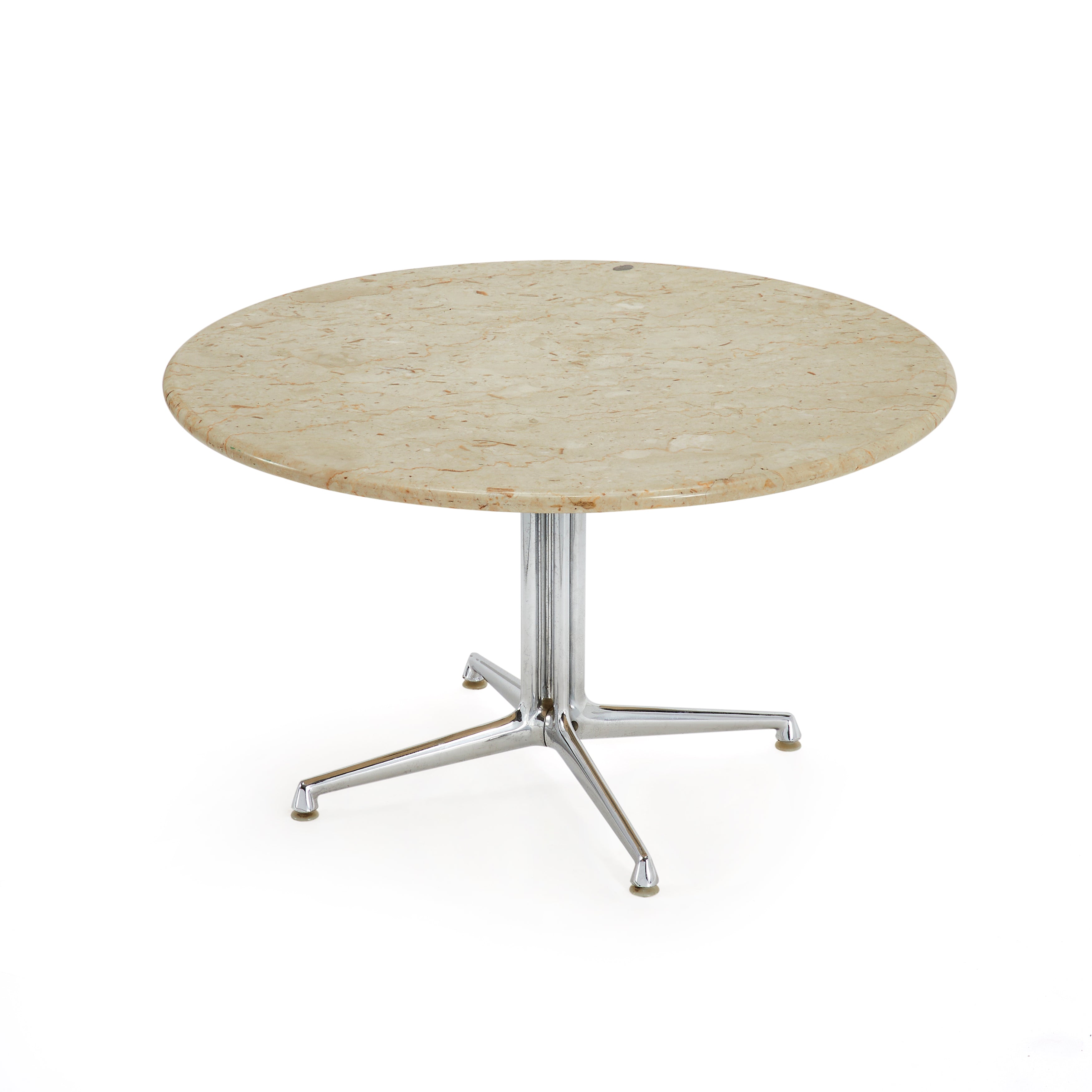 Tan Marble Herman Miller Coffee/End Table - Gil & Roy Props