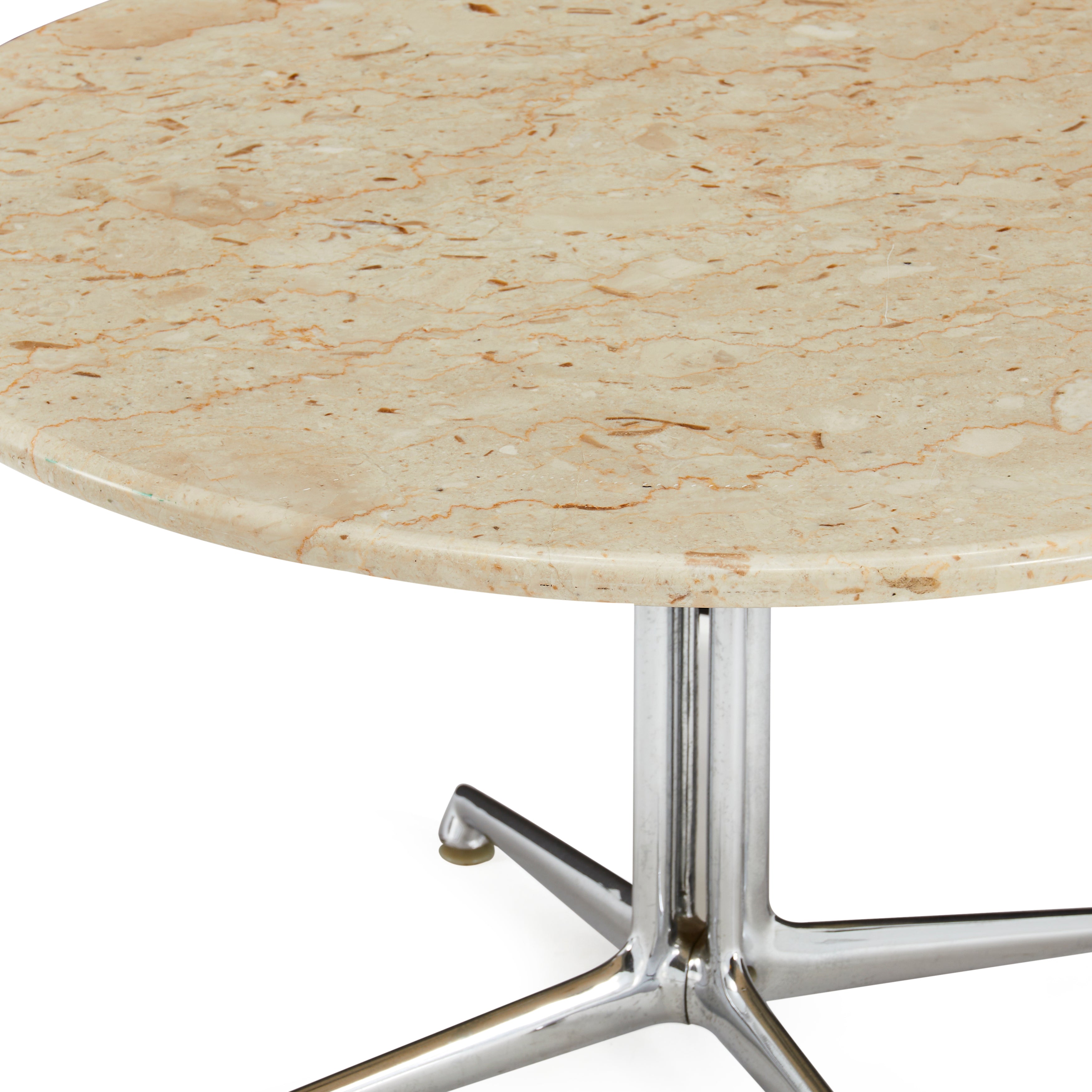 Tan Marble Herman Miller Coffee/End Table - Gil & Roy Props