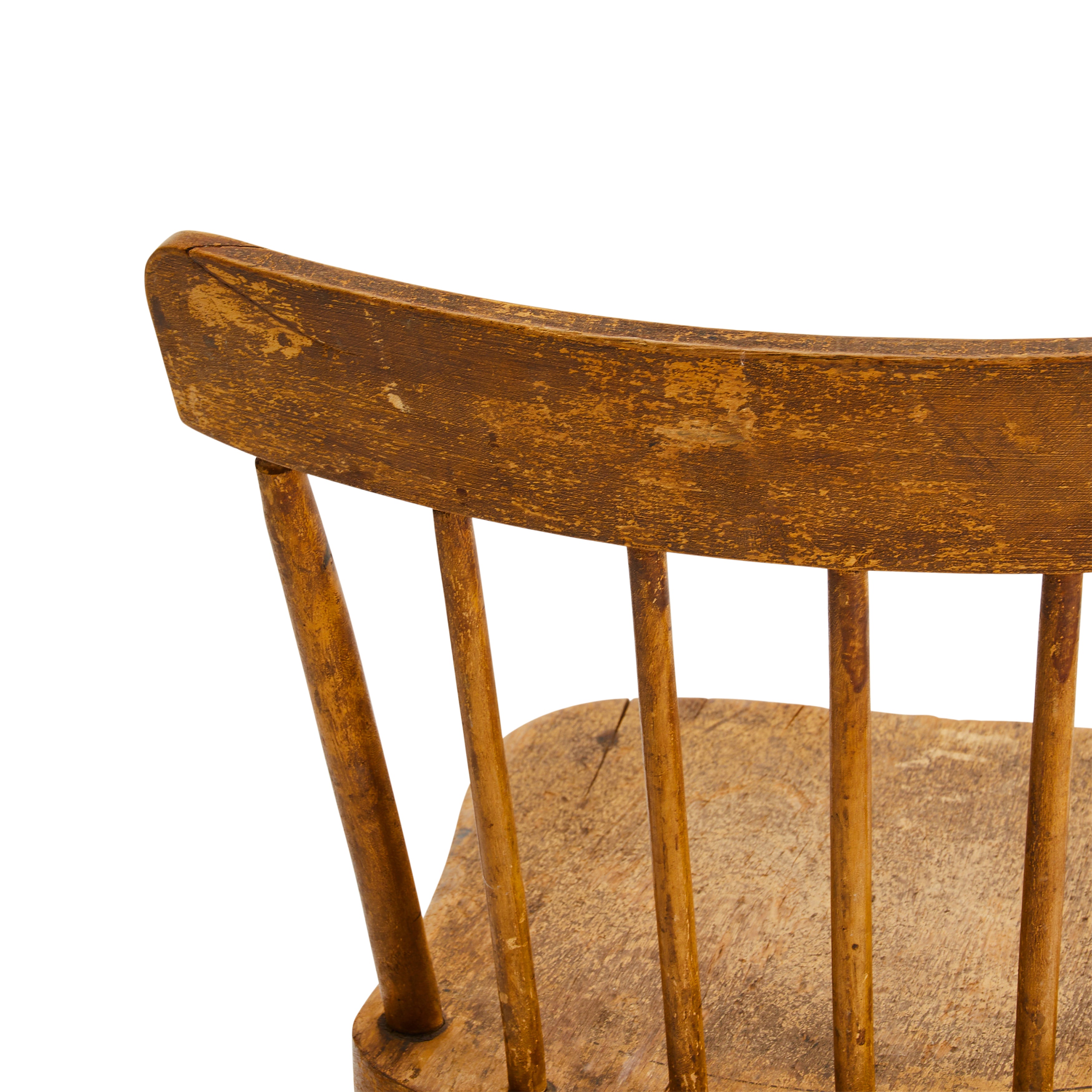 Wood Rustic Farmhouse Side Chair - Gil & Roy Props