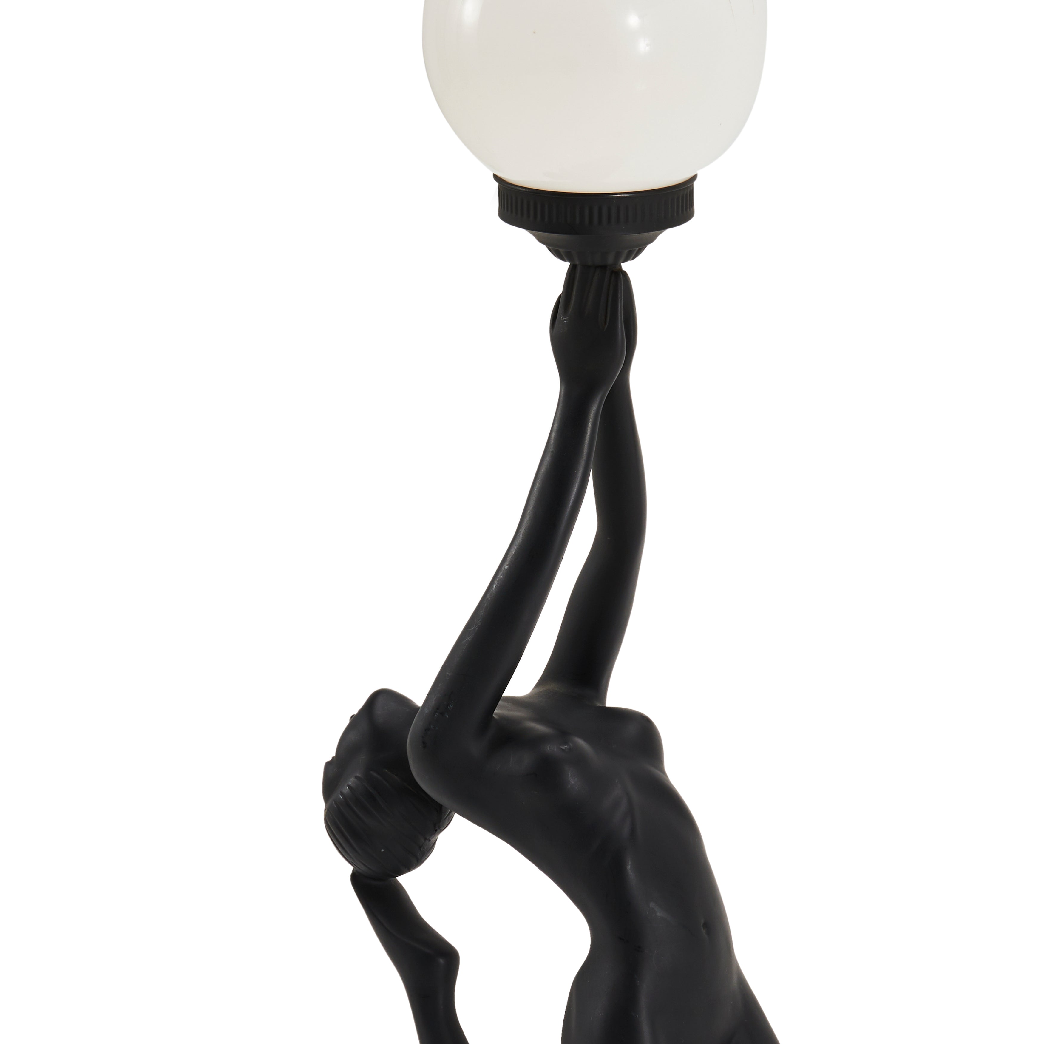 Black Female Figure Desk Lamps - Gil & Roy Props