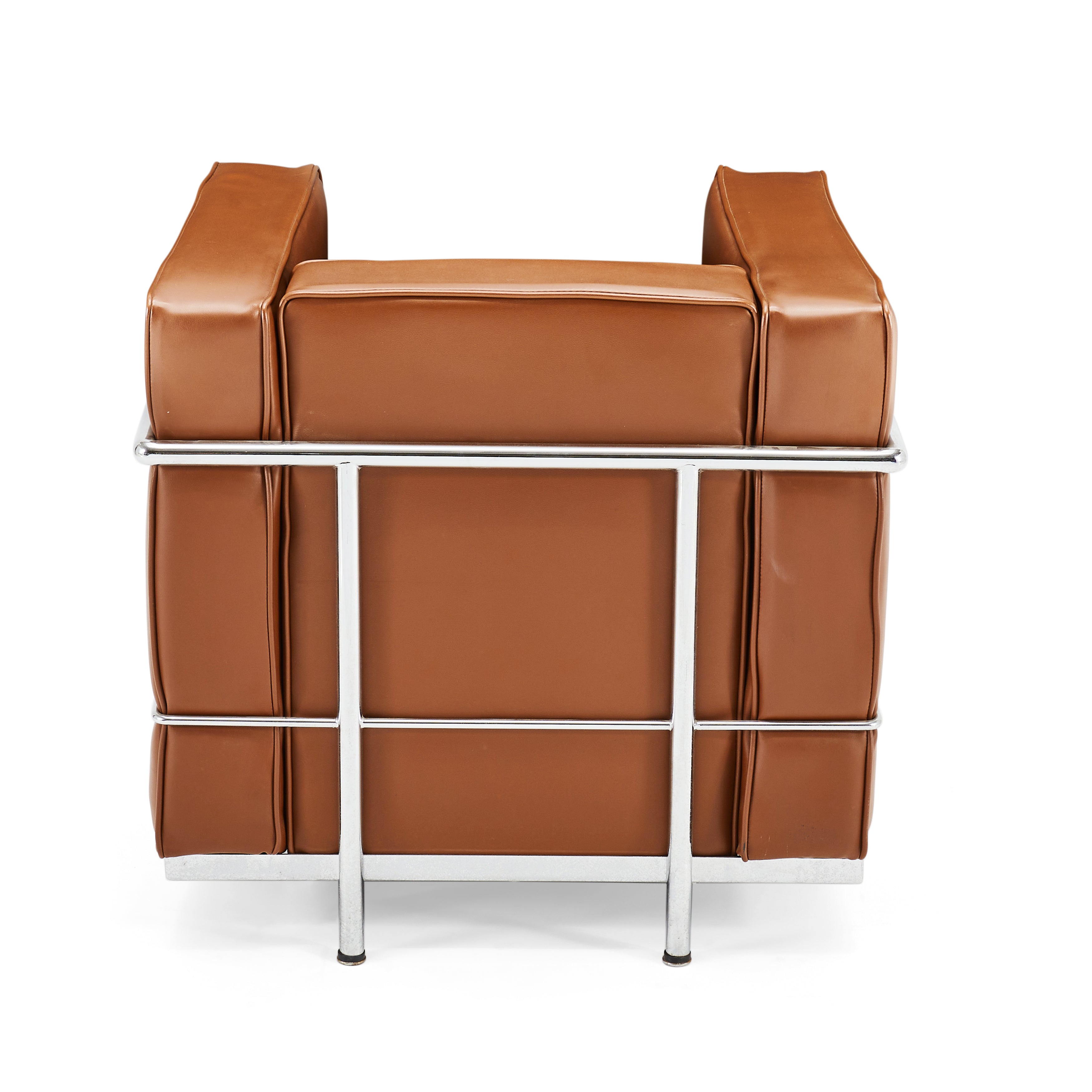 Brown Le Corbusier Style Petit Commfort Chair - Gil & Roy Props