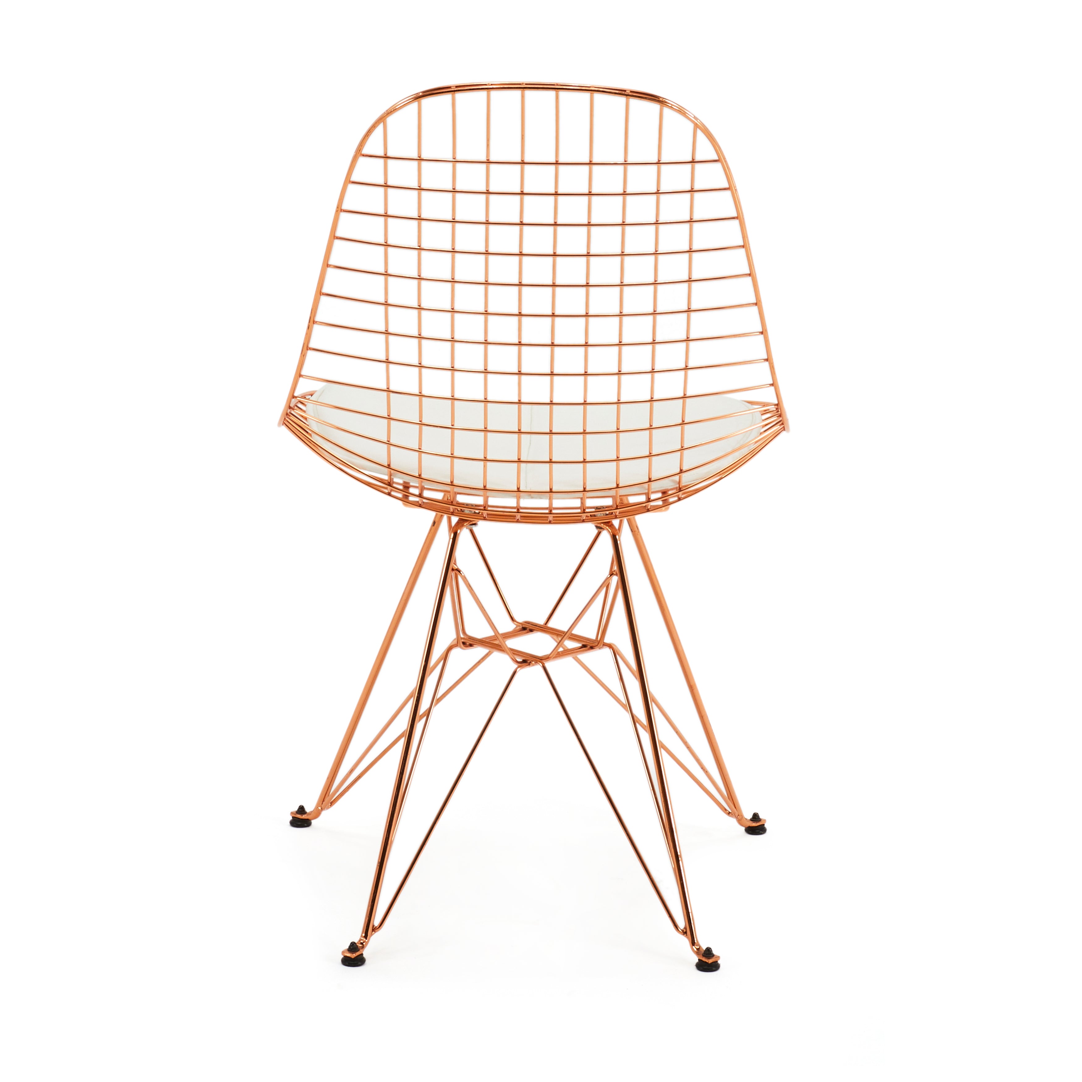 Copper Wire Chair on Eiffel Base - Gil & Roy Props